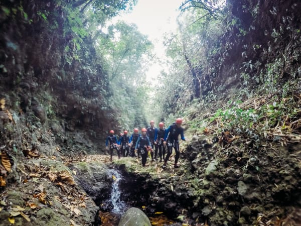 Canyoning Bali - Bold Travel